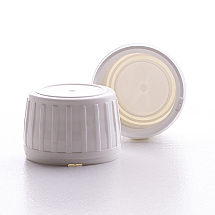 White Tamper Evident Boreseal Cap PP28 | Nekem Packaging
