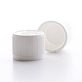 GL18 White CRC Cap EPE Lined | Nekem Packaging