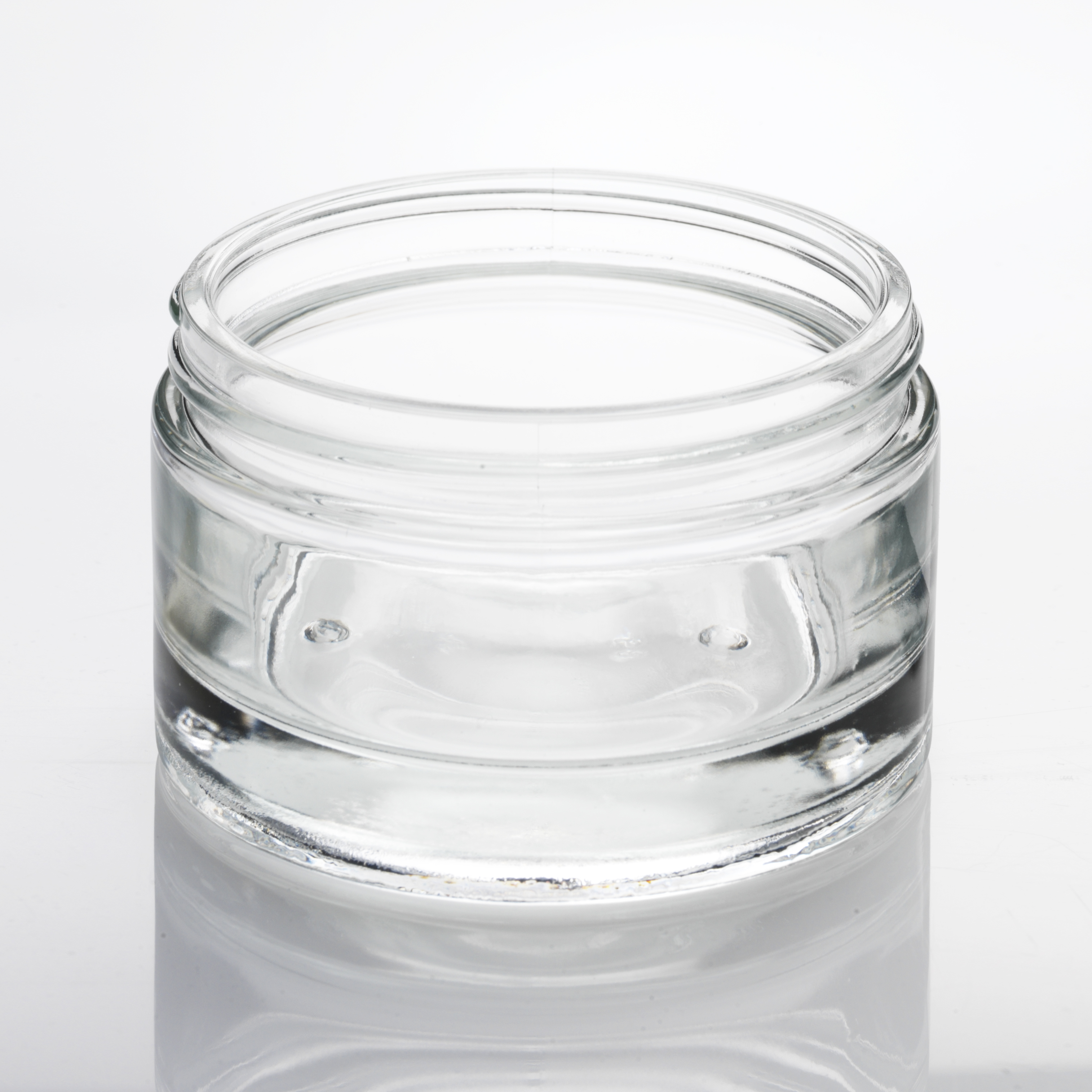 200ml Knebworth glass jar with R3 89mm screw neck - Nekem Packaging